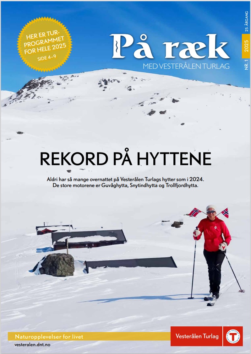 Nytt medlemsblad med turprogram - DNT