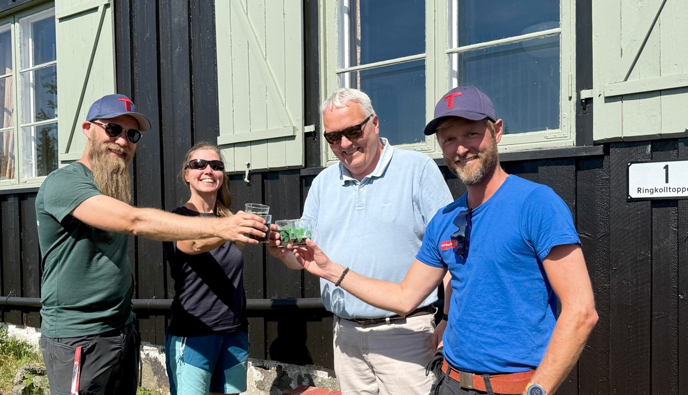 Ny DNT-hytte på Ringkollen - DNT