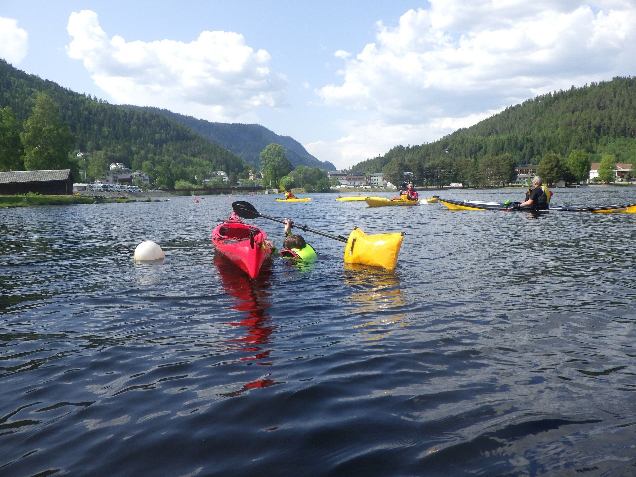 Grunnleggende kajakkurs med DNT Ung Valdres - DNT
