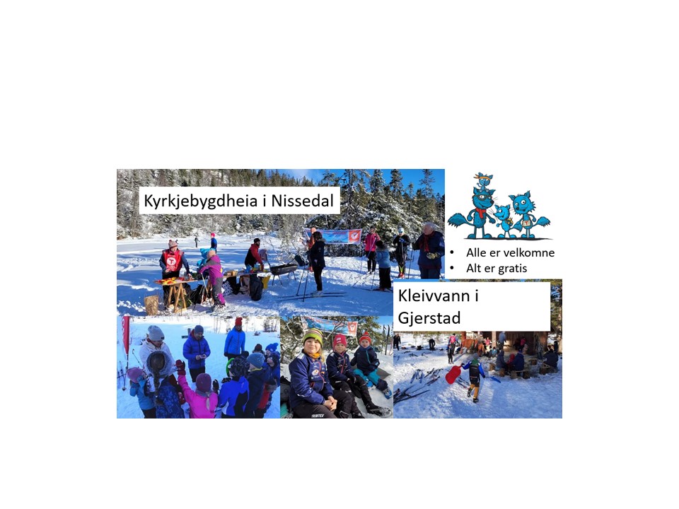 Søndag 4. februar: KOM DEG UT-dagen på Kyrkjebygdheia i Nissedal og ...