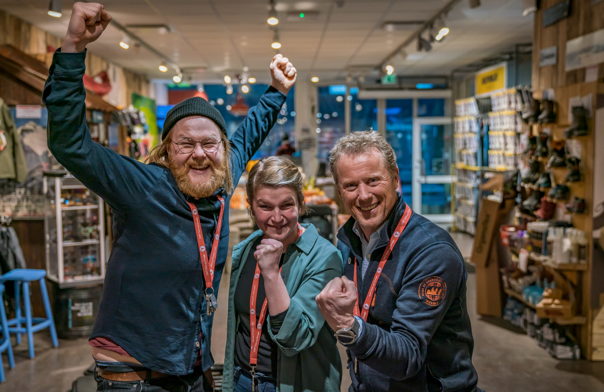 Ansatte Tursenteret i Storgata - DNT