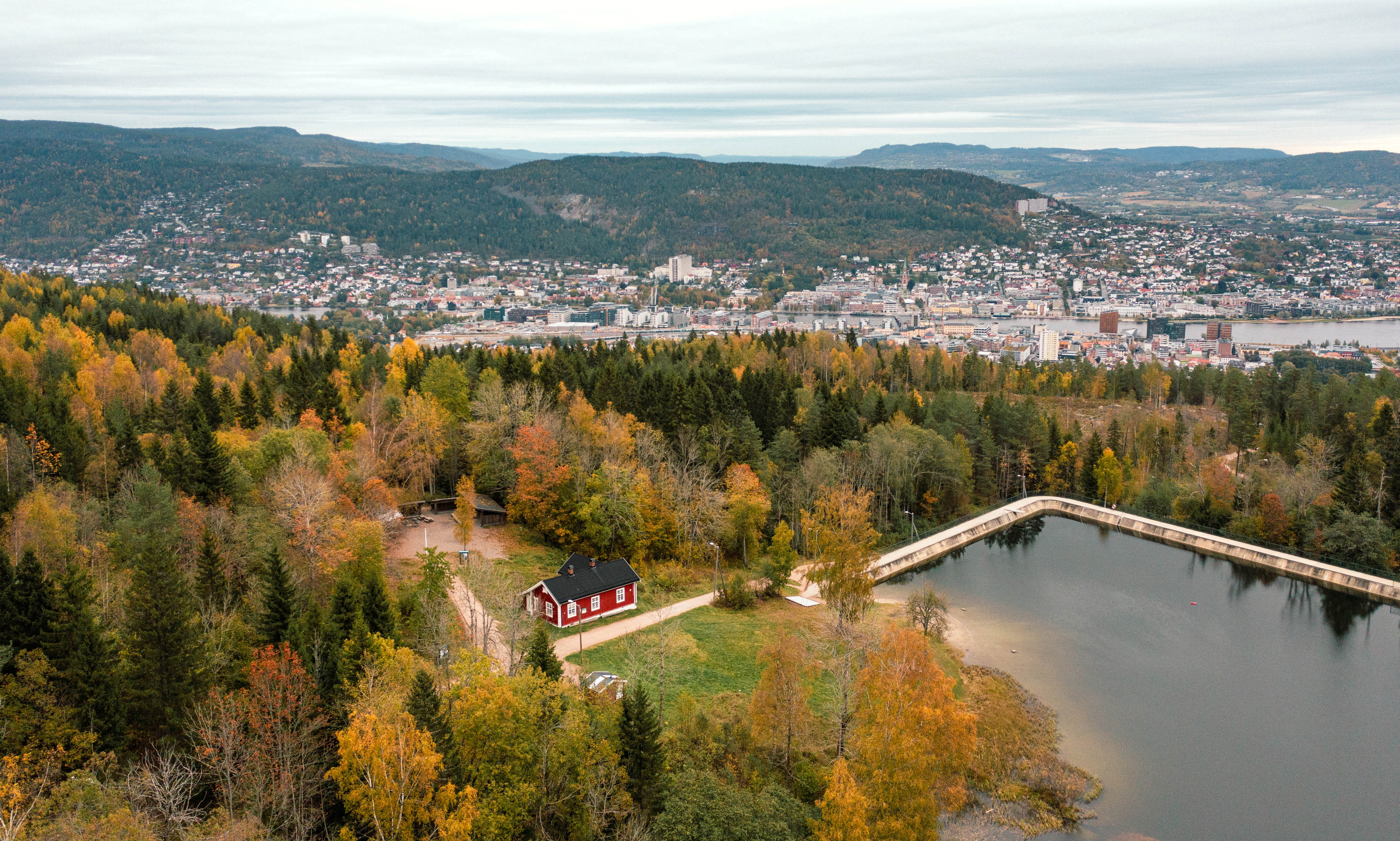 Enkle turer i Drammen sentrum - DNT